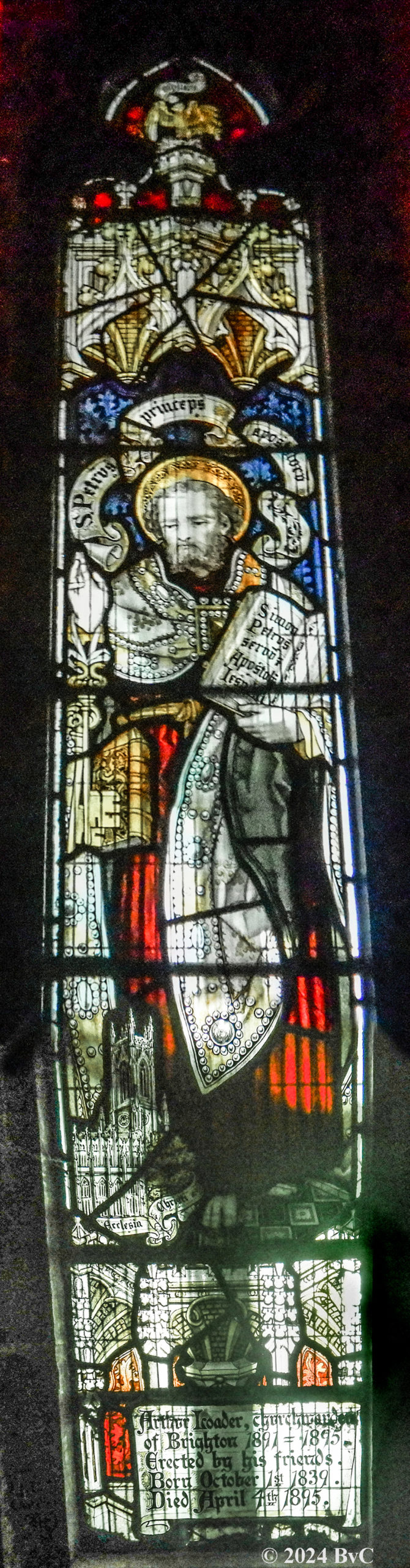 The Peter and the Nicholas Window - St Peter's Heritage