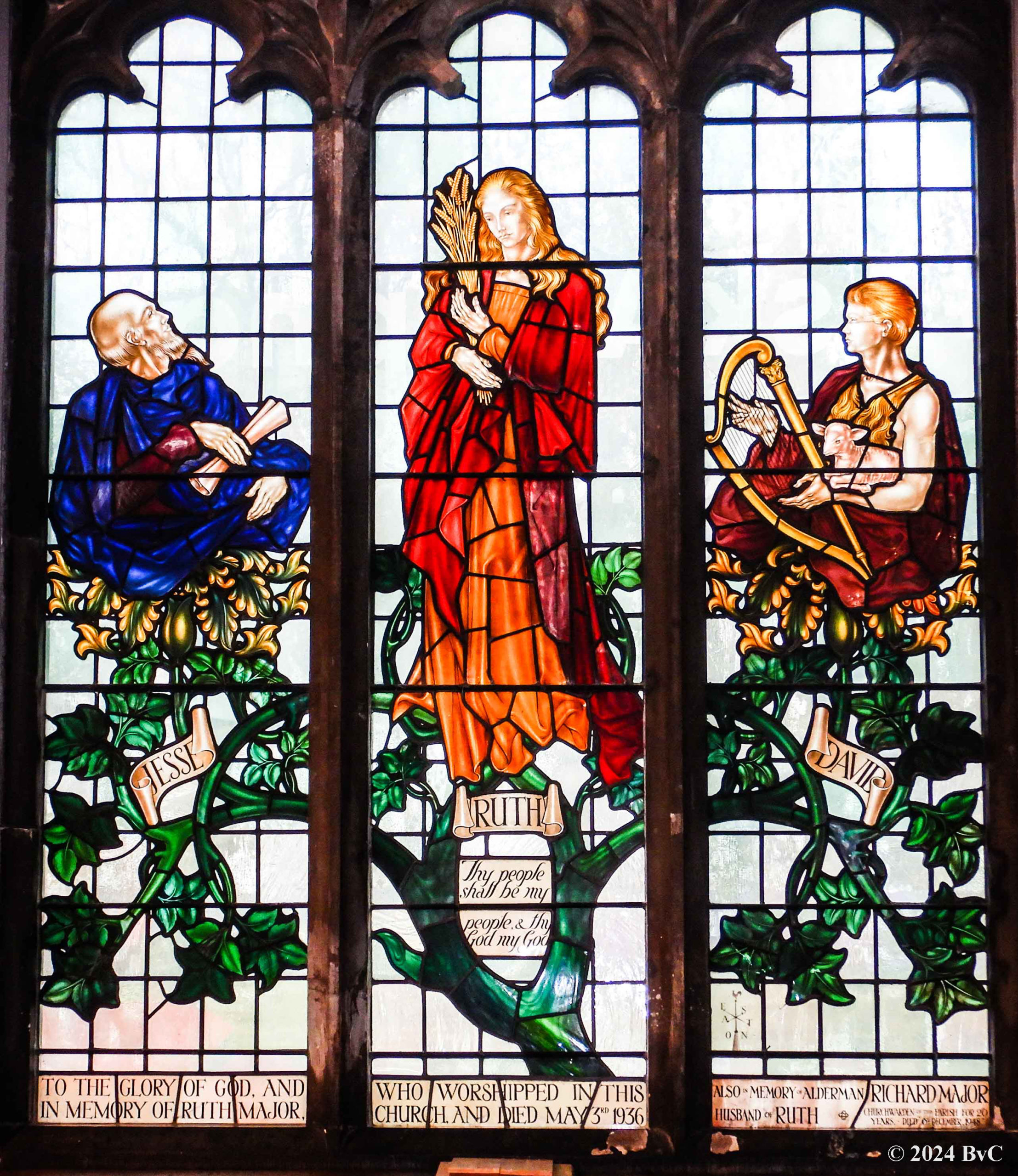 The Ruth Window - St Peter's Heritage