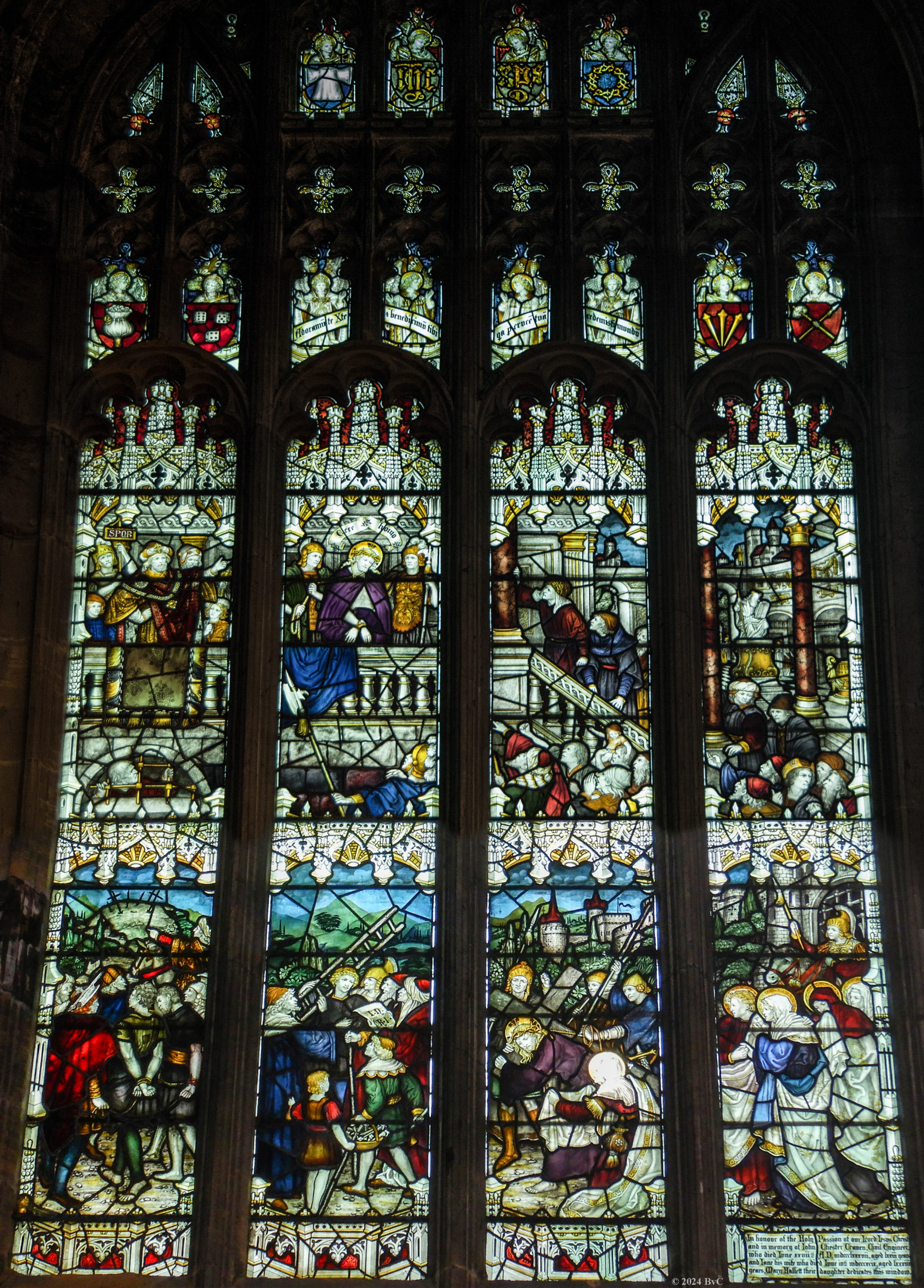 The Via Dolorosa Window - St Peter's Heritage