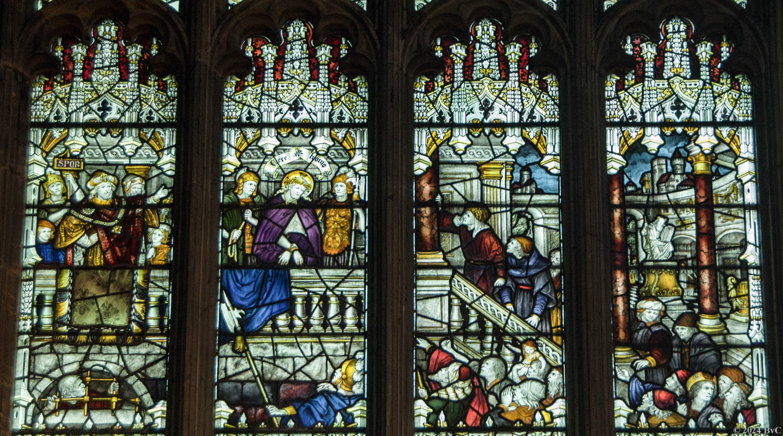 The Via Dolorosa Window - St Peter's Heritage